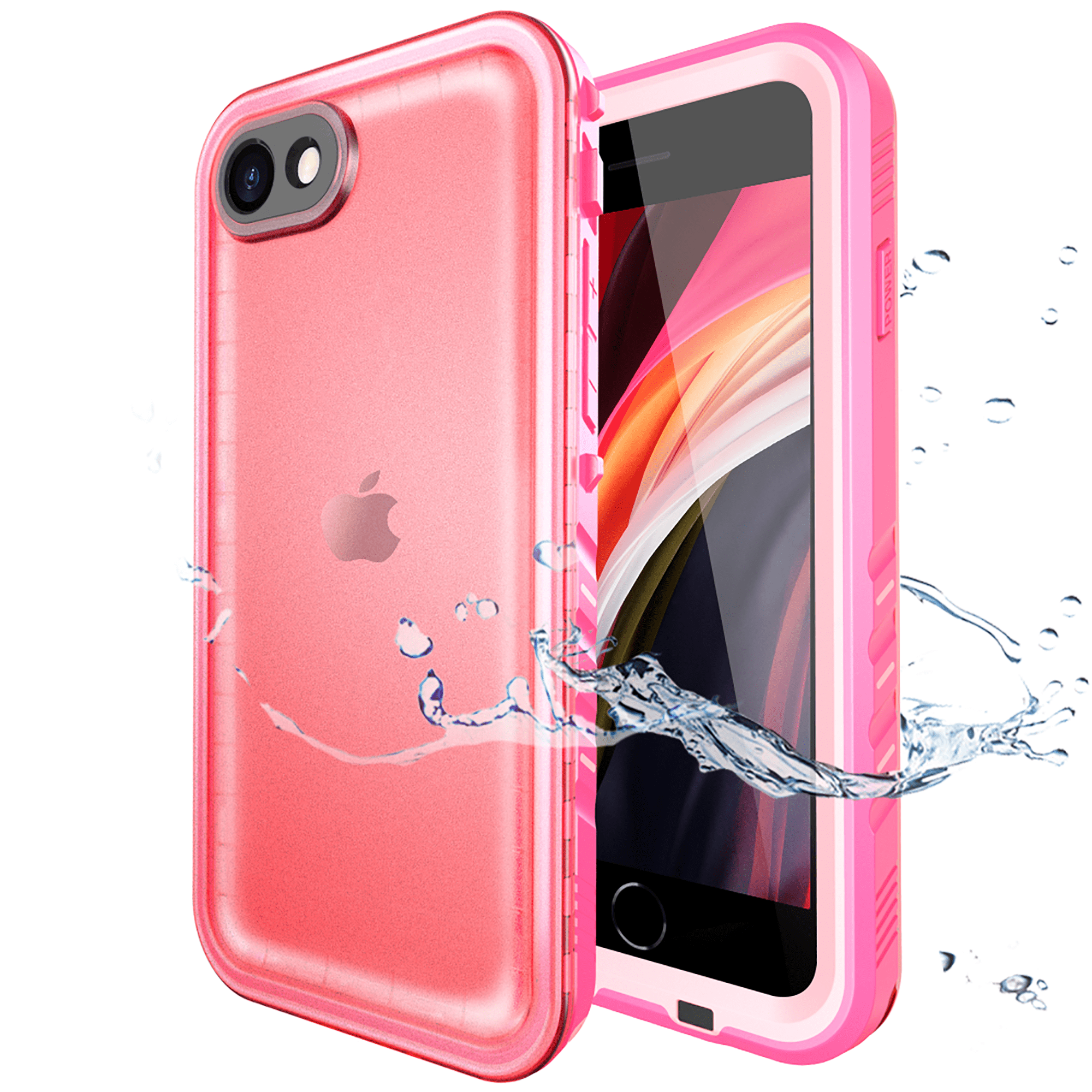 SPORTLINK Waterproof Case for iPhone SE 2022/2020/7/8 Shockproof ...