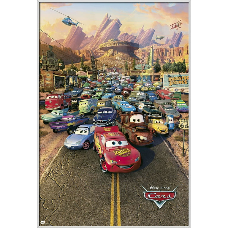 Cars The Movie Poster