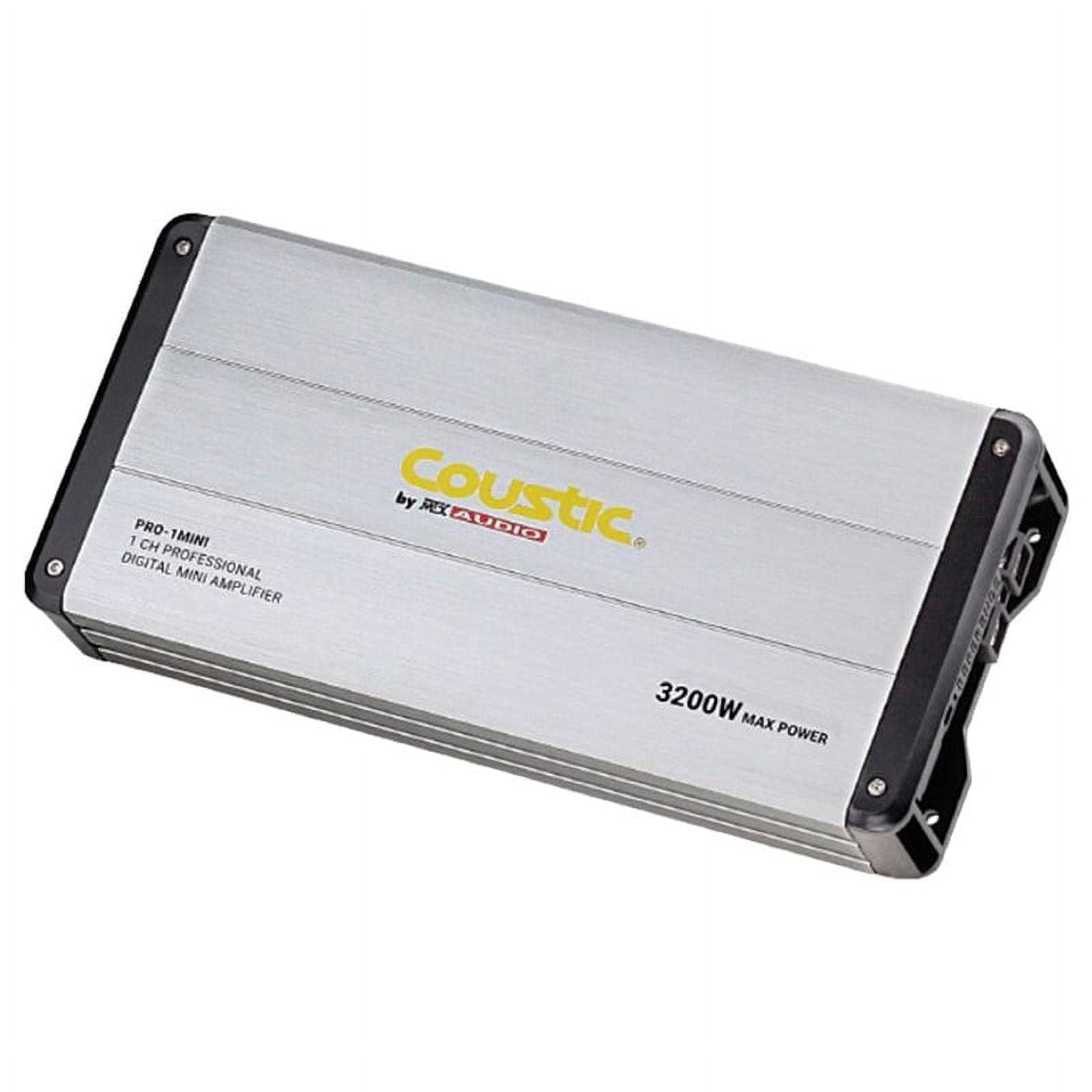 Amplificador COUSTIC MINI DIGITAL 2250Wx1 1 Ohm 4500W MAX PRO-1XP ...