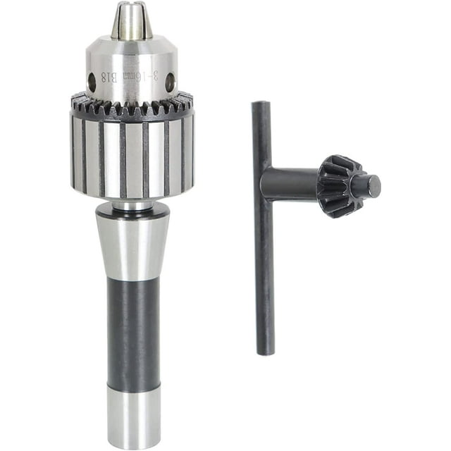 waltyotur R8-B18 Super Heavy Duty Drill Chuck, 1/8" - 5/8" Triple Grip ...