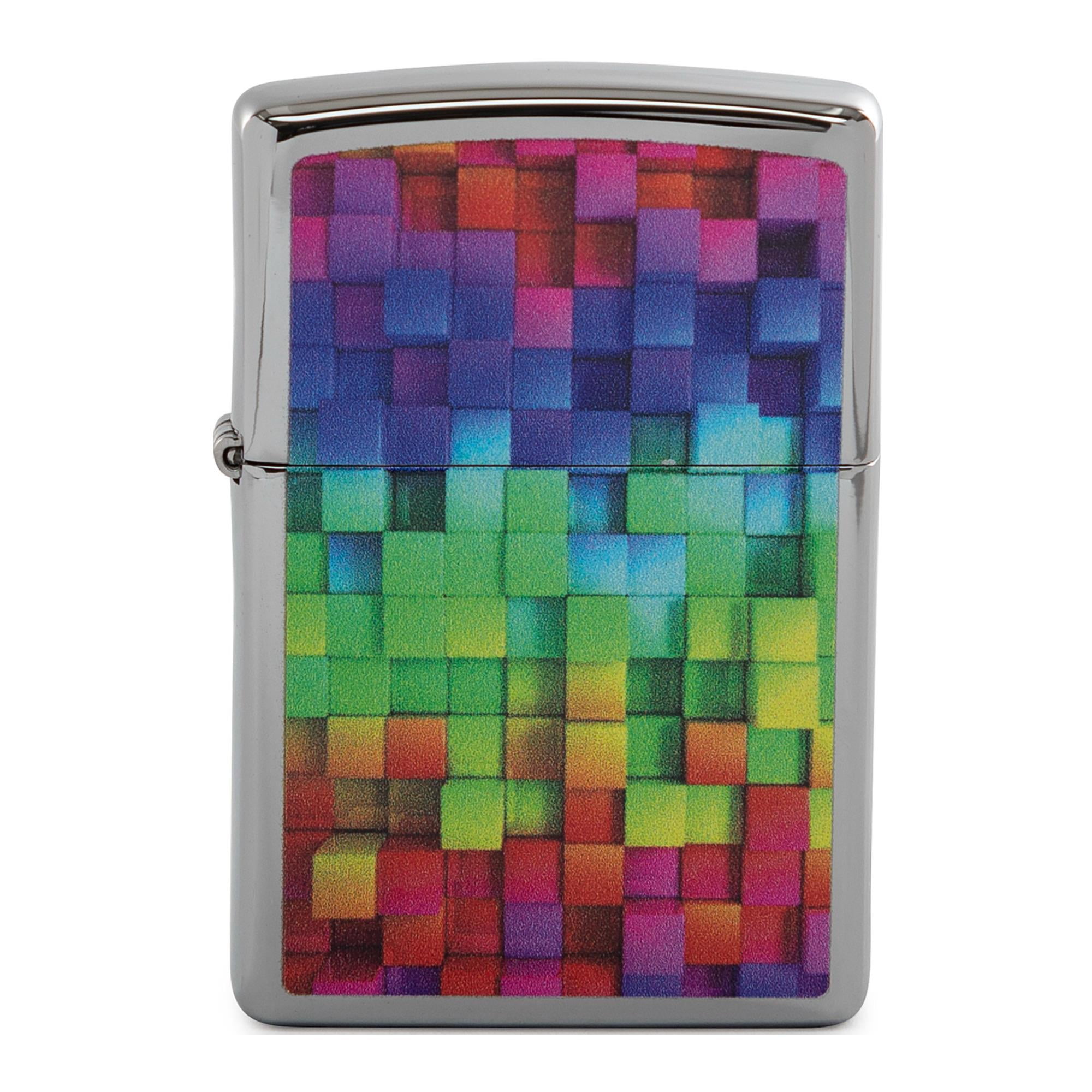 Zippo Rainbow Weave on Chrome Lighter - Walmart.com
