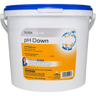 Kemtek 2 Gallon Muriatic Acid for Swimming Pools, 2-Pack Liquid ...