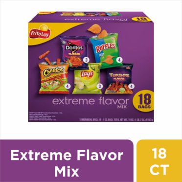 Sabritas Chile Limon Mix Shareable Medley Snack Variety Pack (30 Count ...