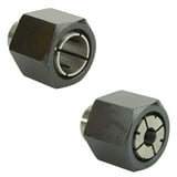 Superior Electric RCKIT-PC 2 piece Router Collet Kit 1/4" and 1/2 ...