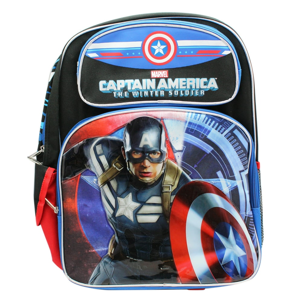 Marvel - Captain America: The Winter Soldier Full Size Backpack (16in ...