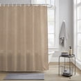 Beige Shower Curtain for Bathroom, Country Vintage Farmhouse Minimalist ...