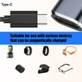 WE-POLUJ Magnetic Type C to 2Pin Adapter for Bone Conduction Headphones ...