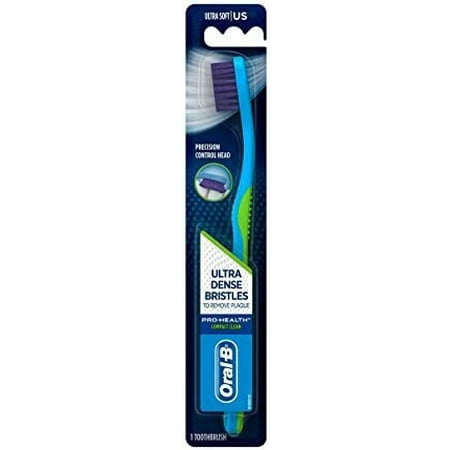 Oral-B Pro-Health Compact Clean Ultra Dense Bristles Toothbrush, 2 ea ...