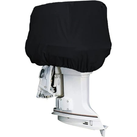 OVCRNIBI Full Outboard Motor Cover, Upgraded Waterproof UV Resistant ...