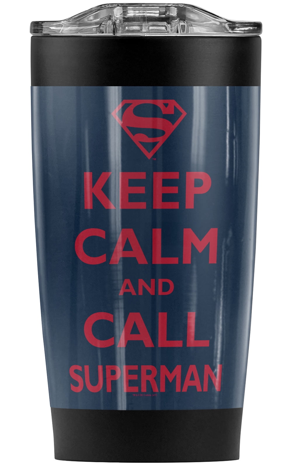 Superman Call Superman Stainless Steel Tumbler 20 oz Coffee Travel Mug ...