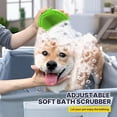 Beberoad Pets B4 Foldable Pet Bath Tub with Scrubber & Safety Harness ...