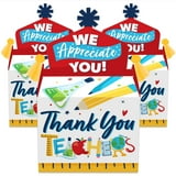 Big Dot of Happiness Thank You Teachers - Treat Box Party Favors ...