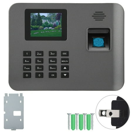 Fingerprint Attendance,2.4in Color Screen Access Time Attendance Fingerprint Access Control Next ...