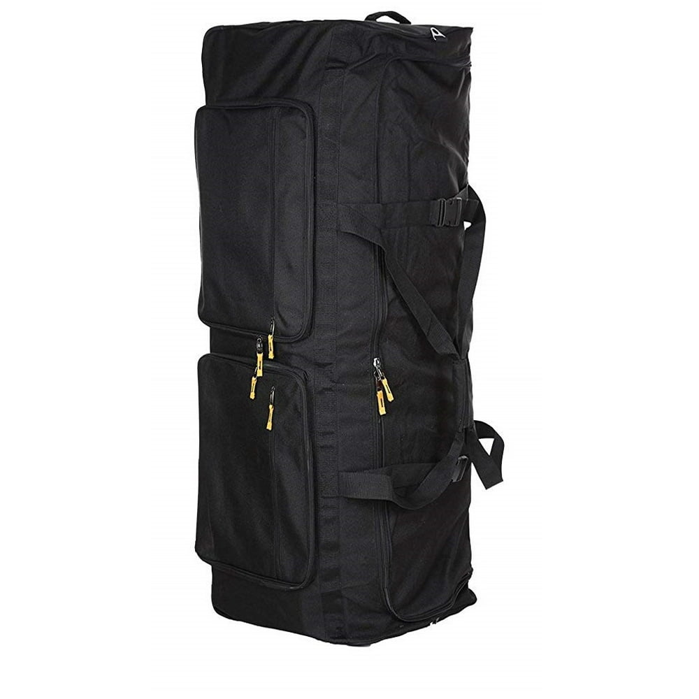 Gilbins Camp Soft Trunk - Black, Size: 52 x 18 x 20, 18,720 Cu. Inch ...