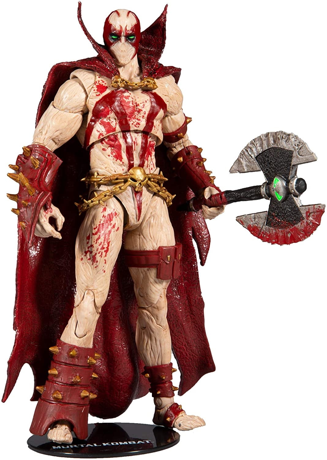 McFarlane Toys Mortal Kombat Spawn Blood Feud Hunter Skin 7” Figura de acción, multicolor ...