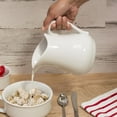 Harold Import HIC NT308 Porcelain Milk Creamer Pitcher 32 Oz for Coffee ...