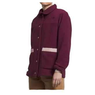 Carhartt Loose Fit Fleece Shirt Jacket (Womens, Blackberry Heather