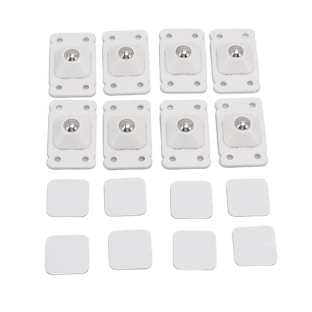 Caster Wheel,Mini Caster Wheels Adhesive Adhesive Roller Wheels Storage ...