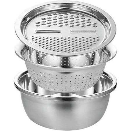 Colanders & Food Strainers 3pcs / Set Kitchen Graters Cheese Grating ...