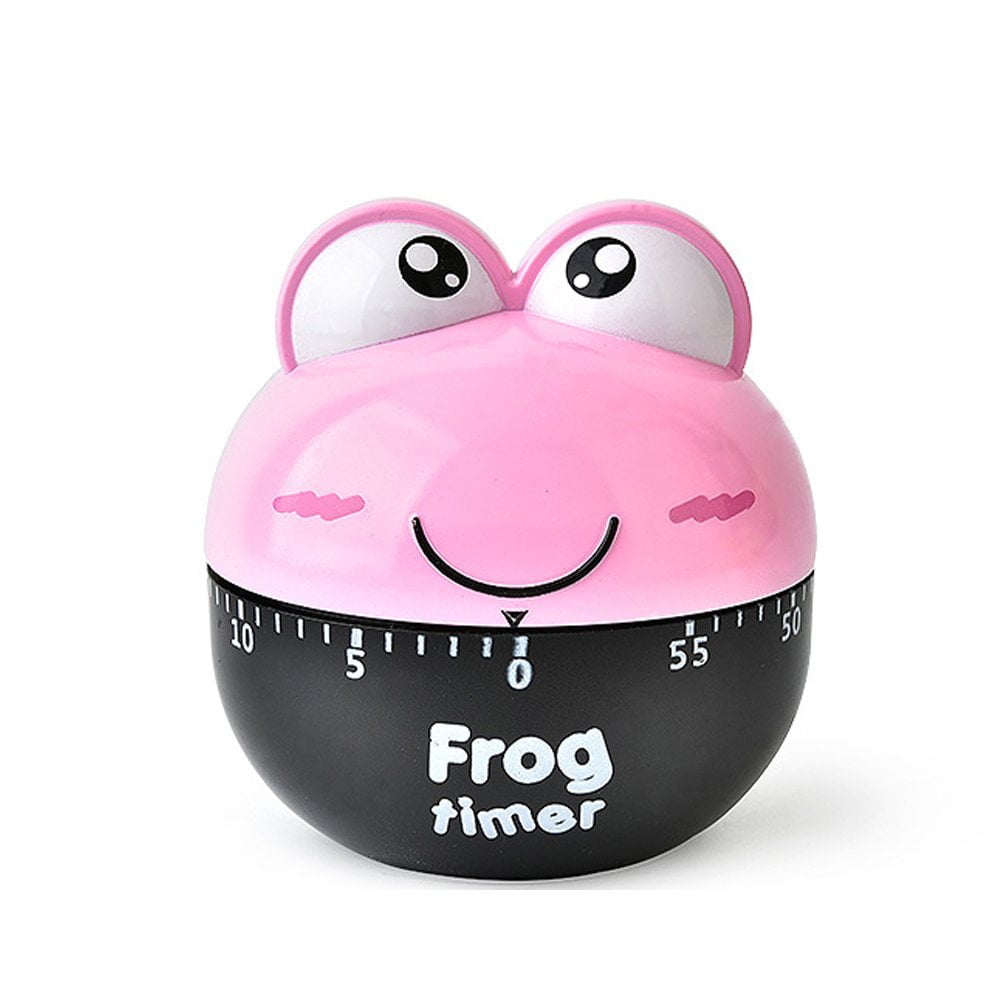 Cute Kitchen Timer, Mini 60 Minutes Cartoon Mechanical Timer Countdown ...