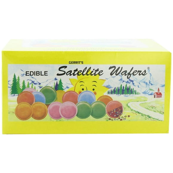 Satellite Wafers Candy