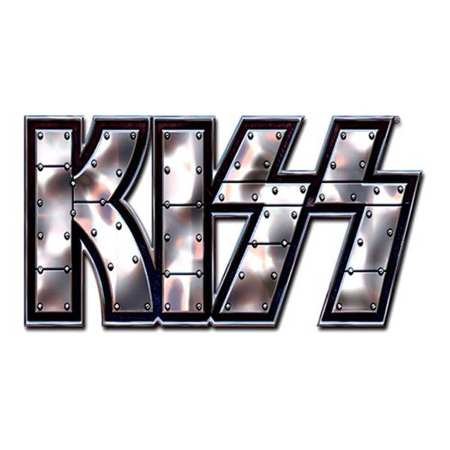 Click here for Kiss Logo Studded Badge prices
