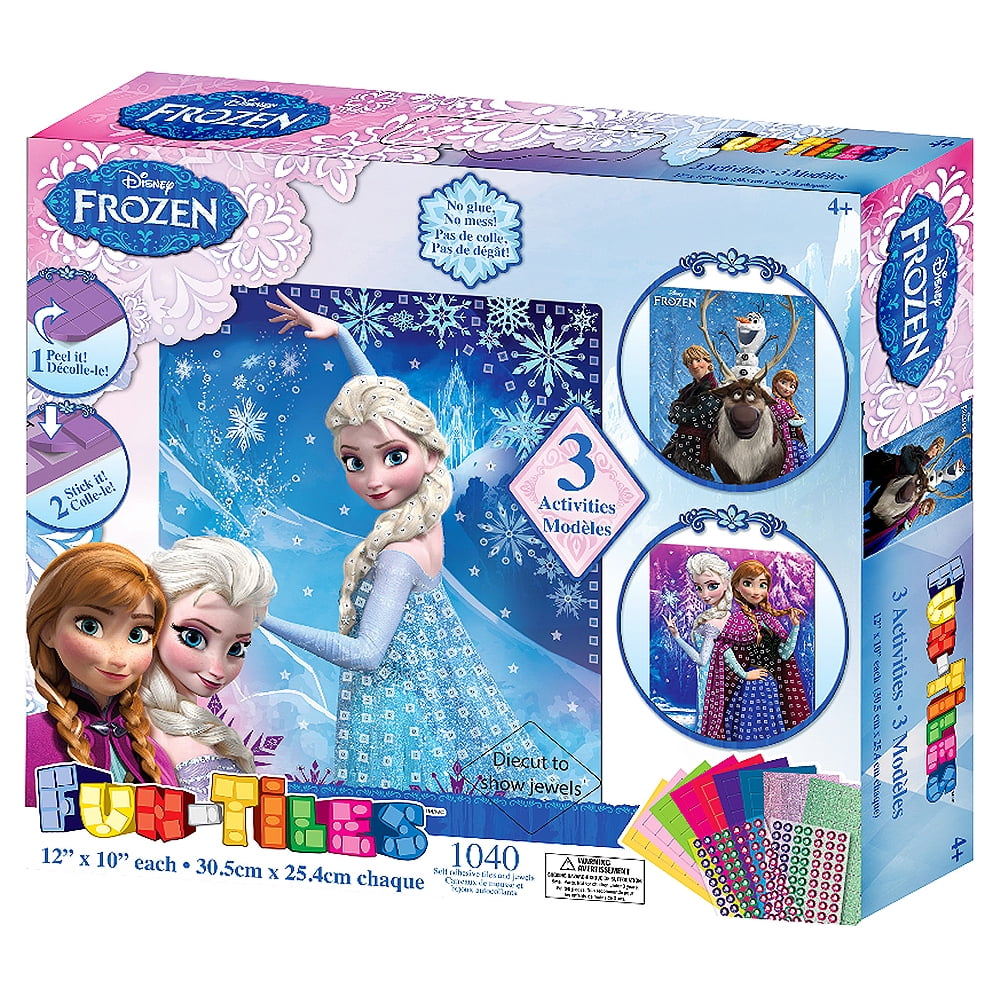 Disney Frozen Fun-Tiles Activity Kit - Walmart.com