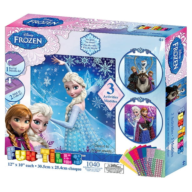 Disney Frozen Fun-Tiles Activity Kit - Walmart.com - Walmart.com