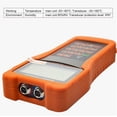 Portable Ultrasonic Flow Meter - Handheld Clamp-On Water Flowmeter For ...