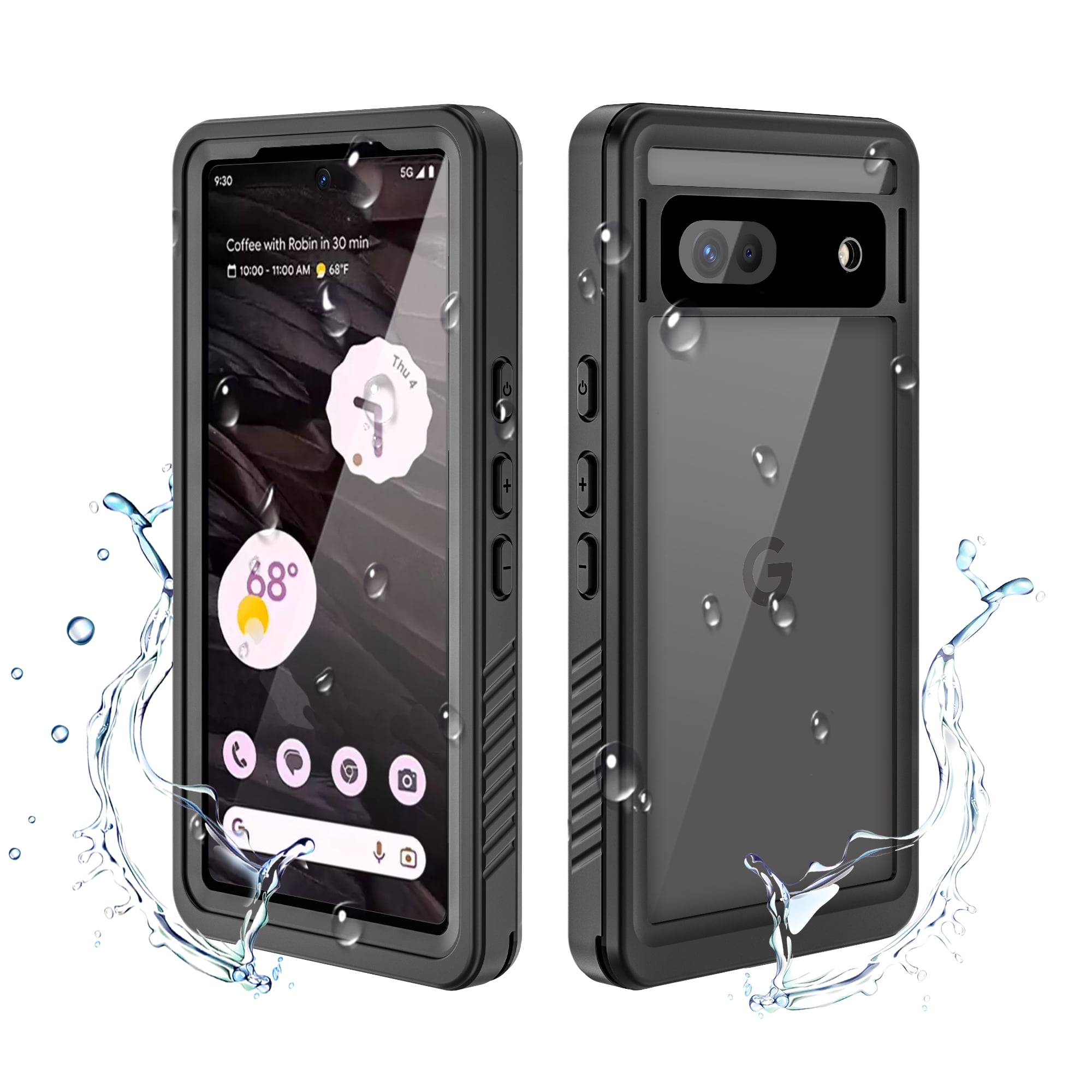 Decase Pixel 7a Case, IP68 Waterproof Dustproof Shockproof Case with ...