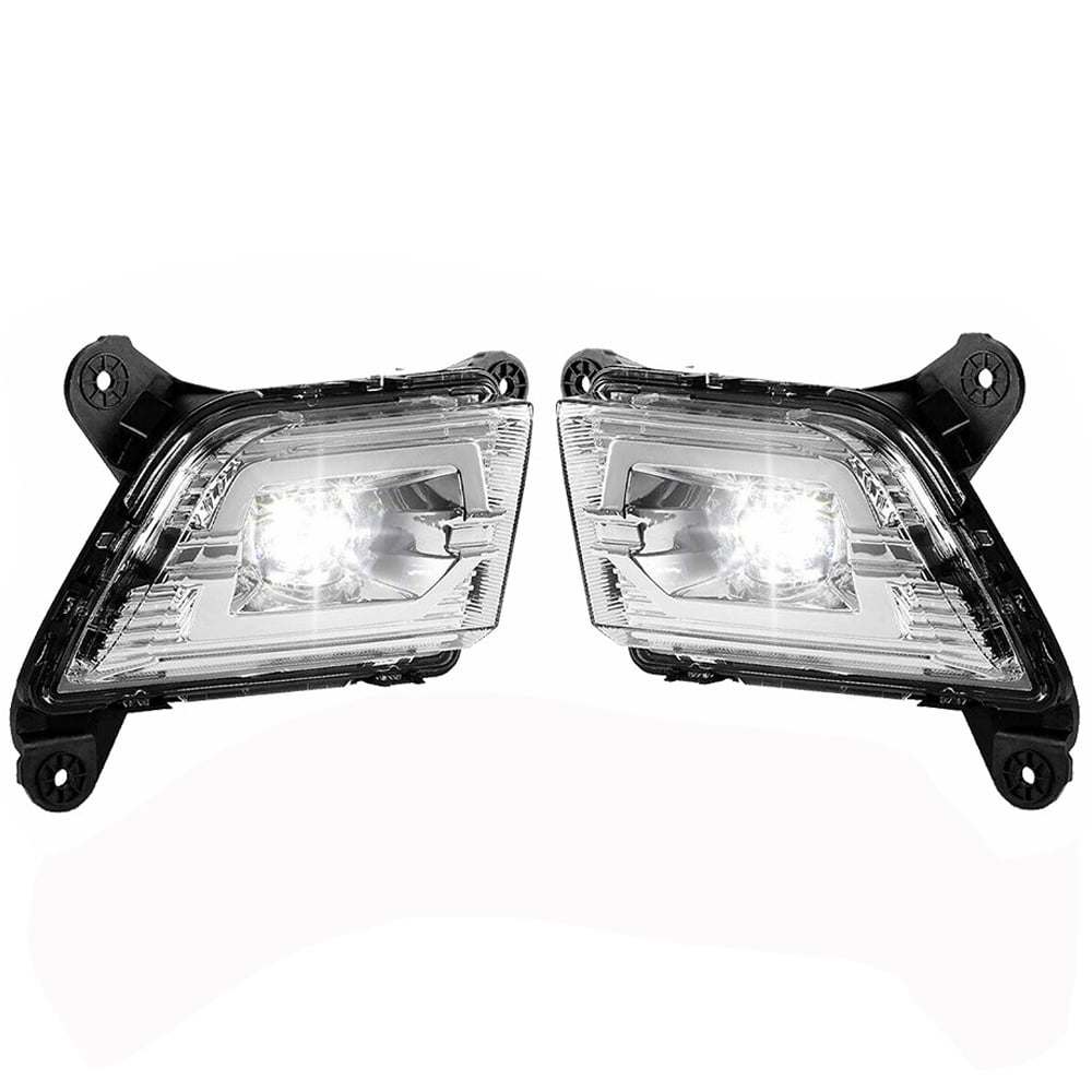 LED Fog Lights Lamps Replacement for 2019-2021 Chevy Silverado, 1 Pair ...