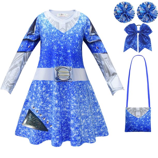 Cheerleading Outfit for Girls Long Sleeve Uniform Cheerleader Costume ...