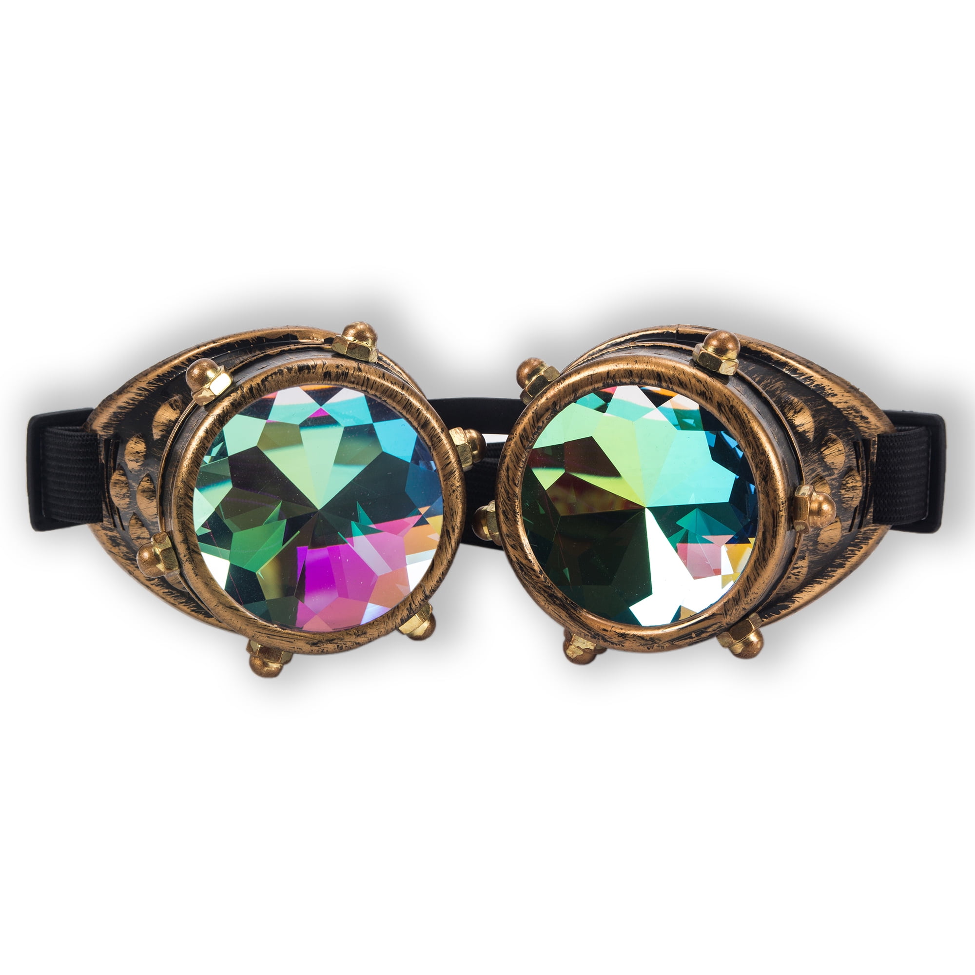 LELINTA Retro New Colored Diamond Lens SteampuLELINTA goggles ...