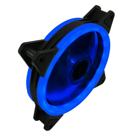Computer LED Fans Fashion Double-sided Computer power supply Low Noise ...