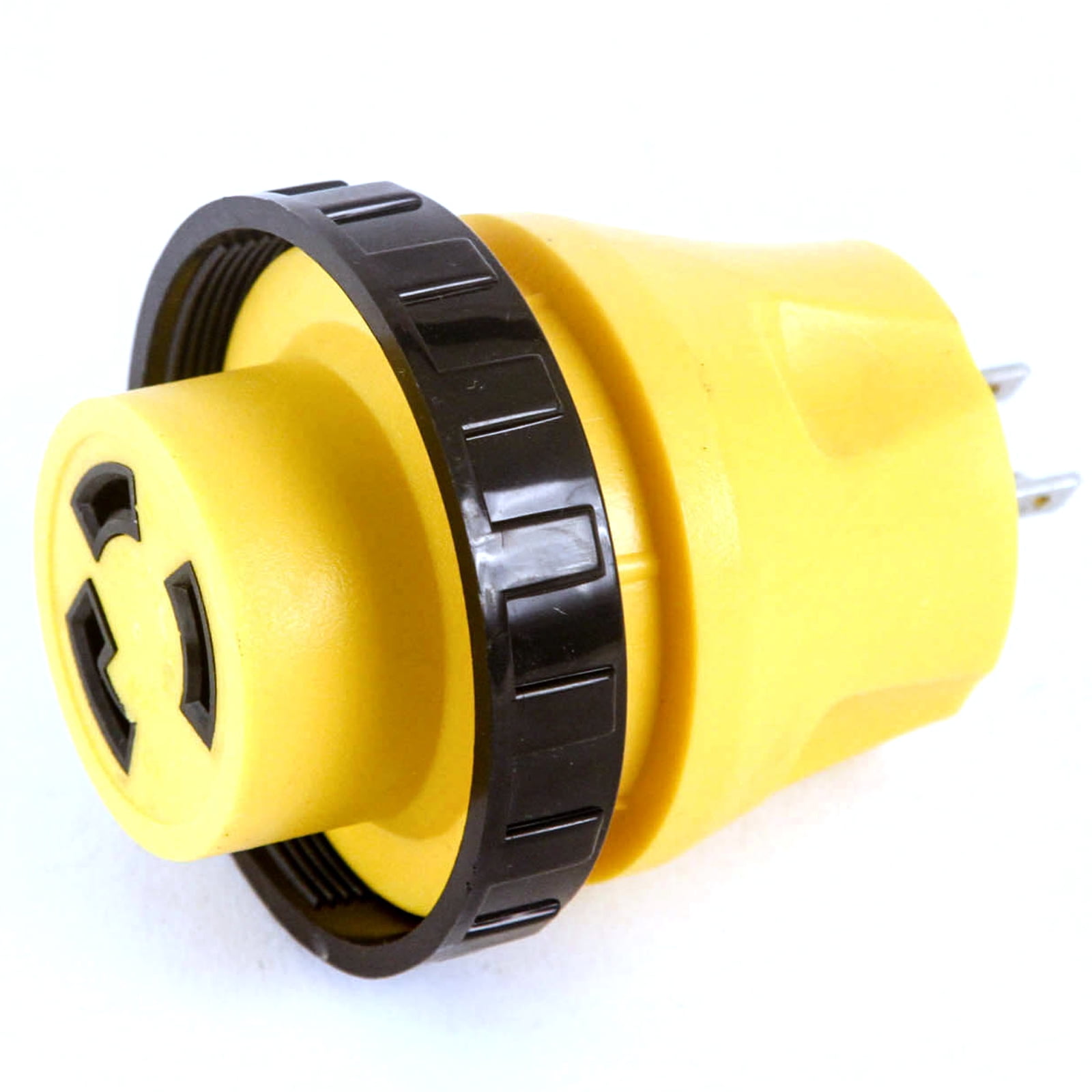 Red Hound Auto RV Electrical Locking Adapter 15A Male to 30A Female ...