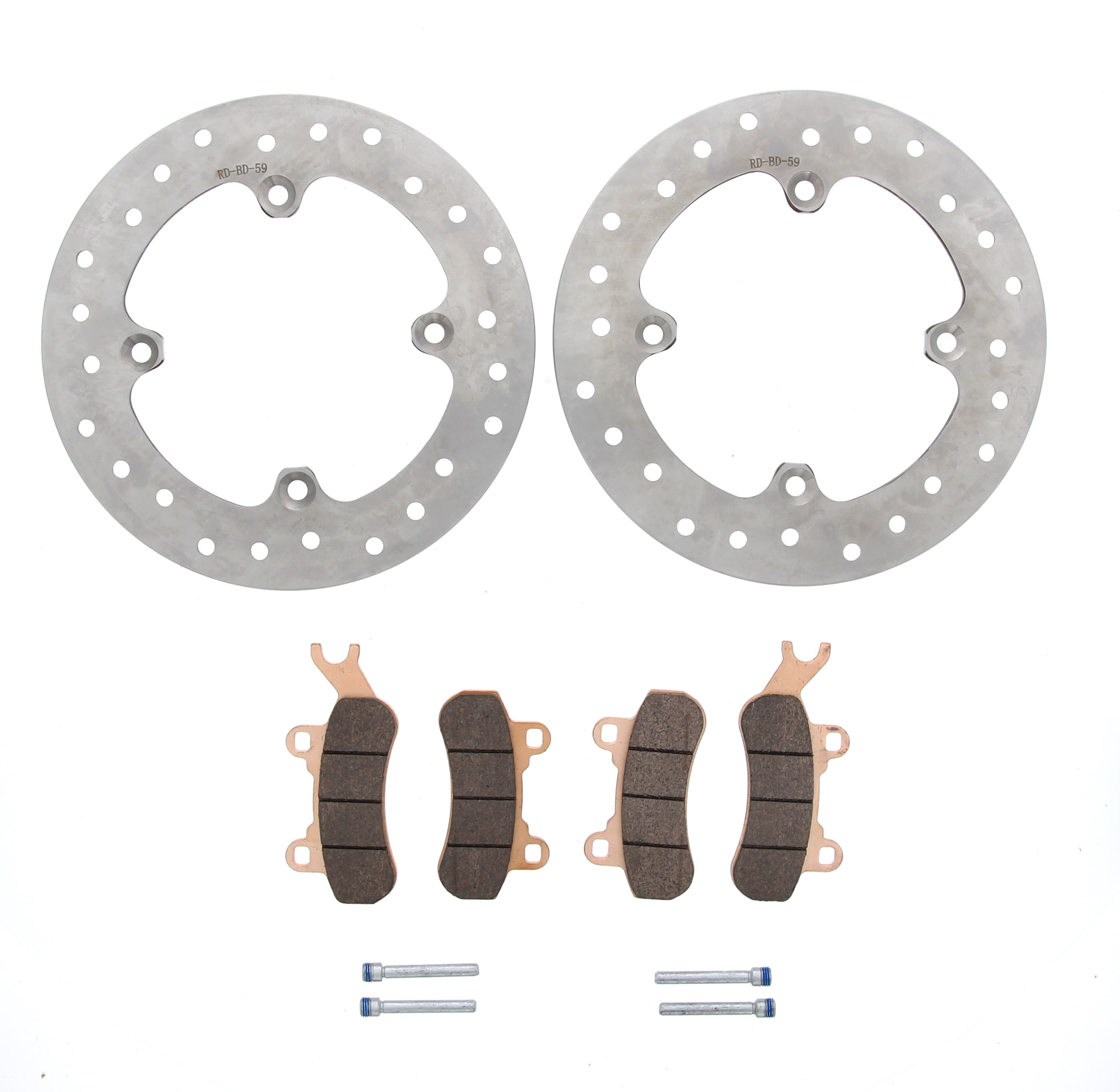 Brake Rotors and Brake Pads fit Can-Am Defender Max HD9 2022 Front ...