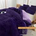 XeGe Luxury Plush Shaggy Duvet Cover Set, Ultra Soft 3 Pieces Fluffy ... XeGe Luxury Plush Shaggy Duvet Cover Set, Ultra Soft 3 Pieces Fluffy ...