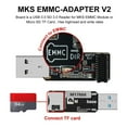 For MKS EMMC-ADAPTER V2 USB 3.0 Card Reader for MKS EMMC Module Micro ...