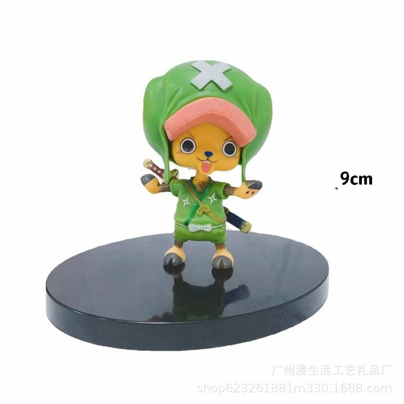One Piece Zoro Luffy Sanji Live version Anime Figure Ver. Robin Nami ...