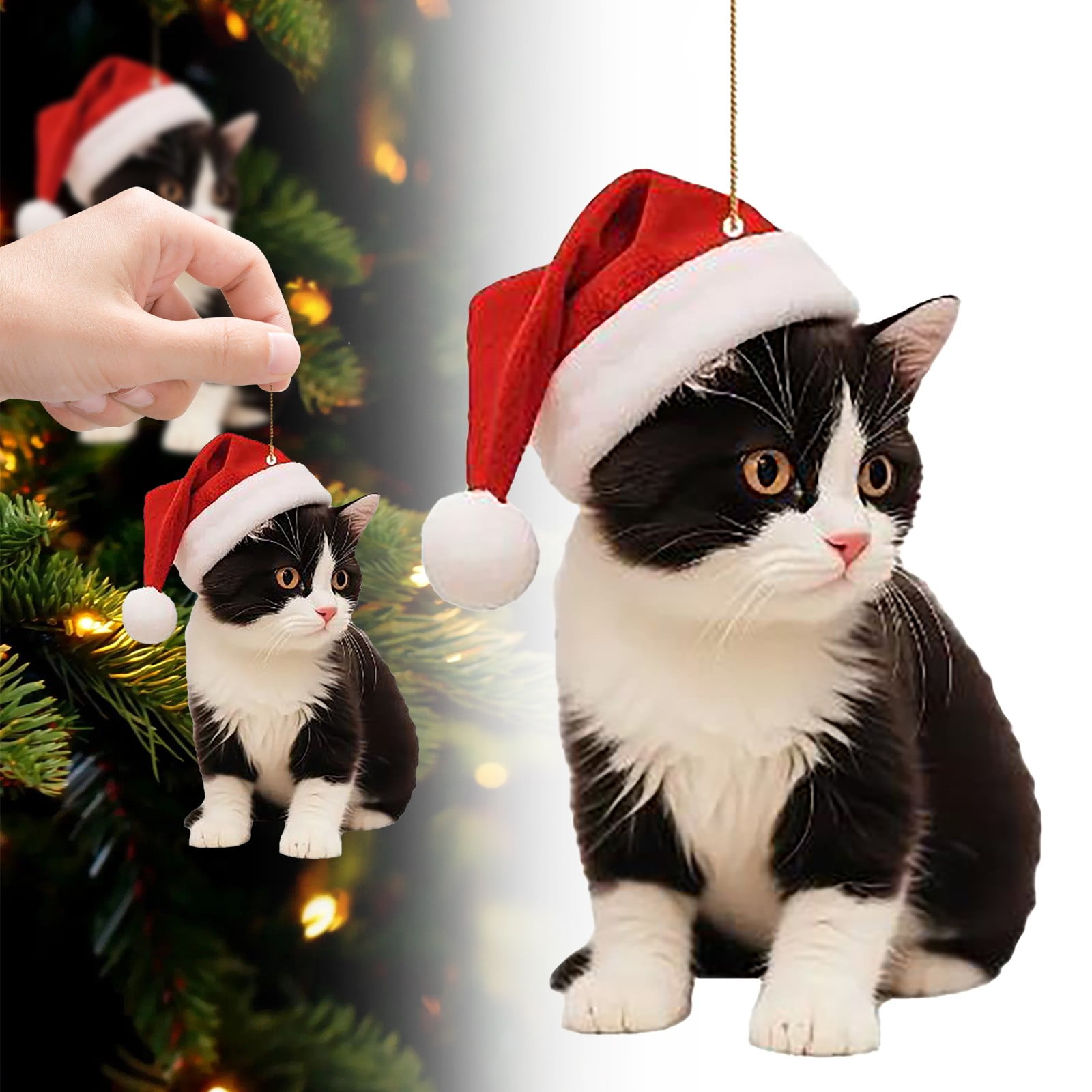 Click here for Xixi Cat Decorated Christmas Tree Christmas Cute C... prices