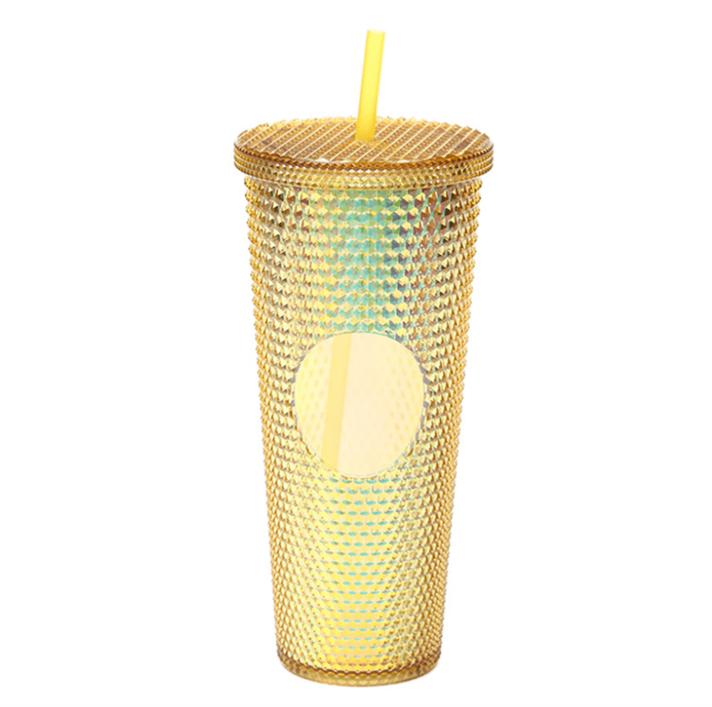 24oz Studded Cup, TRIANU Studded Tumbler with Lid and Straw, Large Cold ...