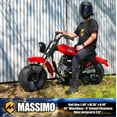 Massimo MB200 Minibike 6.5HP 196cc Gas Powered - Red - Walmart.com