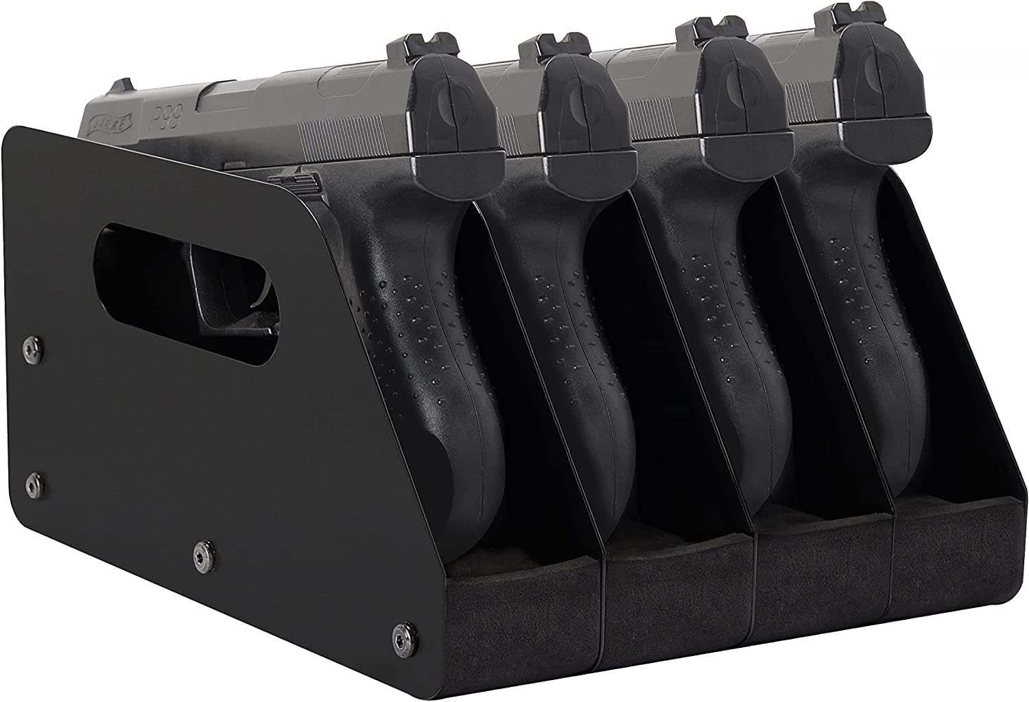 Adoreal Gun safe Rack for Pistol, Pistol Rack Handgun Rack Gun Cabinet ...