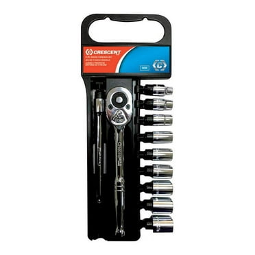 Crescent CX6PT20 20-Piece X6 Pass-Through Ratchet and Sockets - Walmart.com