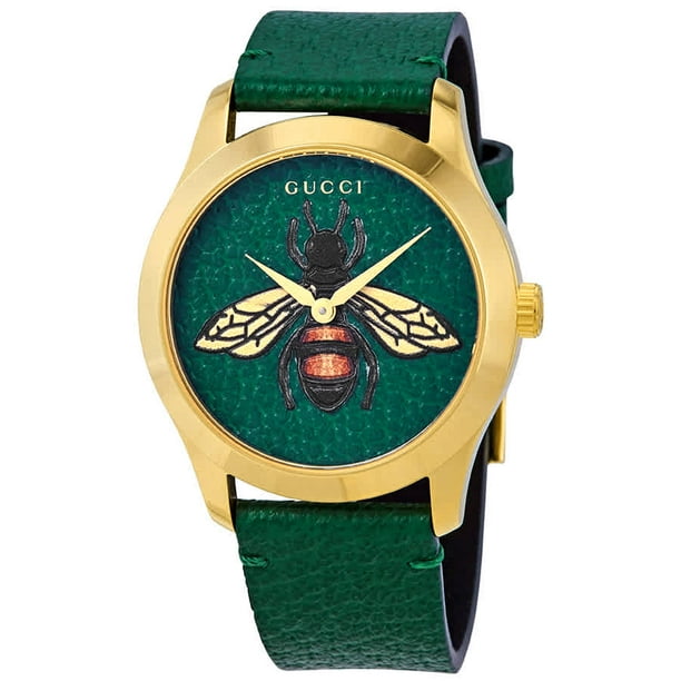 Gucci - Gucci Women's G-Timeless 126 Bee Quartz 38mm Watch YA1264065 ...