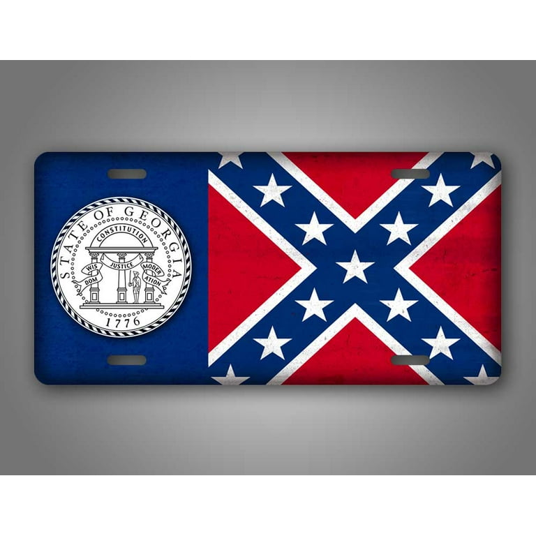 Tennessee Confederate Flag License Plate Frame