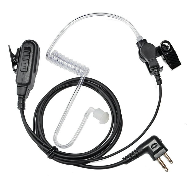 Security Radio Earpiece with mic for Motorola BPR40 RMM2050 RDV2020 ...