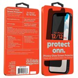 onn. iPhone 12 / 12 Pro Corning Privacy Glass Screen Protector ...