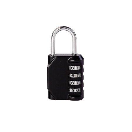 4 Digit Combination Padlock, Combination Lock, Waterproof Metal and ...