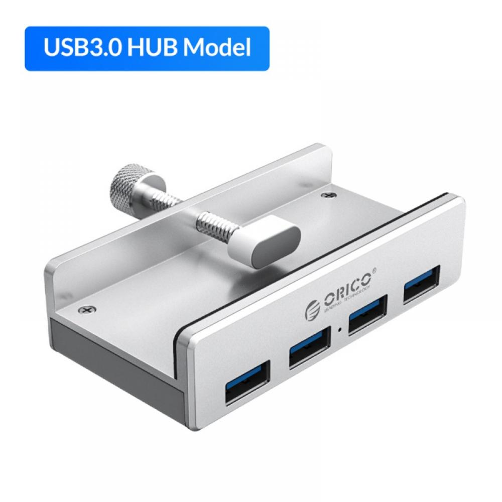 USB 3.0 Hub Clamp Adapter, 4-Port USB Splitter with Extra Power Supply ...
